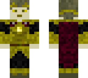 Golden Statue of an Ancient God | Minecraft Skin