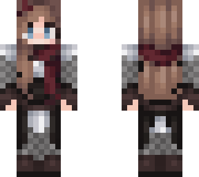 Minecraft Girl Warrior Skins