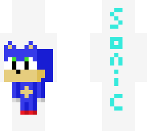 Mini sonic fixed | Minecraft Skin