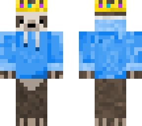 Sloth with Hoodie | Minecraft Skin