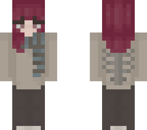 winter red ribs | Minecraft Skin