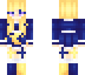 ~Starry~ ~Full version~ (long hair ver) | Minecraft Skin