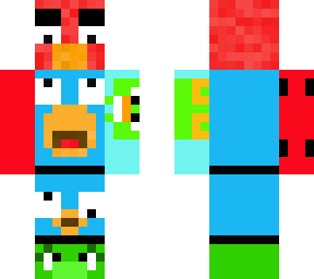 Angry Birds stack | Minecraft Skin