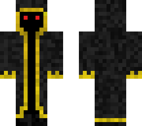 black cloaked ninja wizard | Minecraft Skin