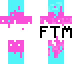 trans flag | Minecraft Skins