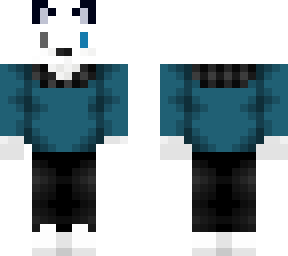 Leum The Arctic Fox | Minecraft Skin