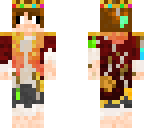 MatiuEatsTrifle King Skin improved | Minecraft Skin