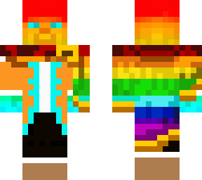 Rainbow Leader | Minecraft Skin