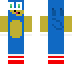 Sonar- I mean Sonic | Minecraft Skin