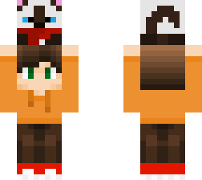 T Bizzle Carrying SoftKitty | Minecraft Skin