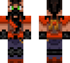 Tangerine Adventure | Minecraft Skin