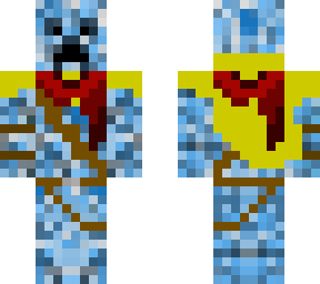 traveling snow creeper | Minecraft Skin