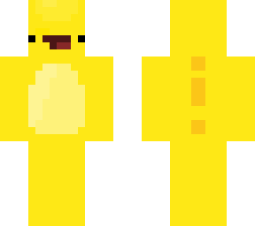 yellow axolotl | Minecraft Skins