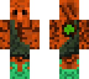 Copper Golem Rusty | Minecraft Skin