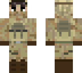 desert soldier | Minecraft Skins