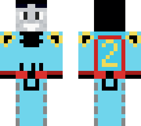 edward the blue engine | Minecraft Skin