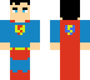 First Appearance Superman | Minecraft Skin