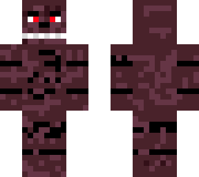 FNAF-Burned_Animatronic | Minecraft Skin