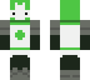 Green Poison Knight from Castle Crashers | Minecraft Skin
