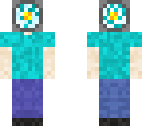 Nether reactor core head steve (read description) | Minecraft Skin