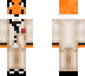 Prom night fox | Minecraft Skin