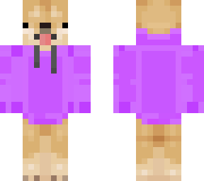 purple dog | Minecraft Skin