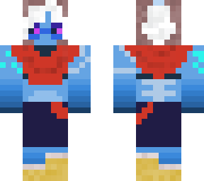blue gal bongo | Minecraft Skin