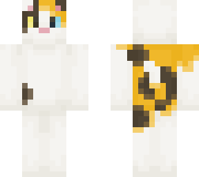Calico with Follow Eyes | Minecraft Skin