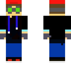 cool kid with night vision goggles | Minecraft Skins