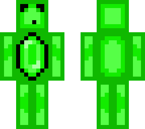 Emerald Slime | Minecraft Skin