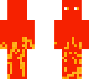 fire (cool fire and hot burn and die fire) | Minecraft Skin