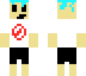 FNF Boyfriend (no hat or mic) | Minecraft Skin