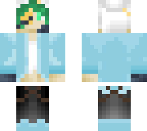 human thats part phantom | Minecraft Skin