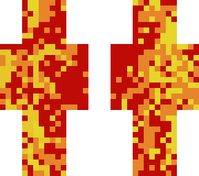 Lava gradient | Minecraft Skin