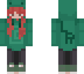 LR frog hoodie | Minecraft Skin