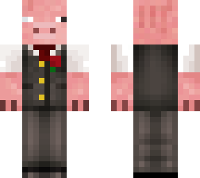 mafia pig | Minecraft Skin