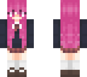 Pink hair | Minecraft Skin