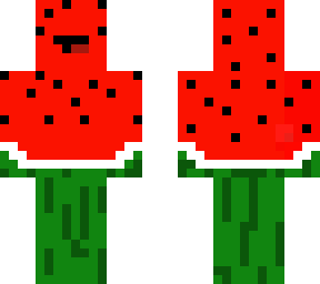 une pasteque | Minecraft Skin