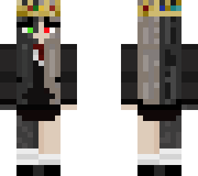 Update on Enderman/human girl | Minecraft Skin