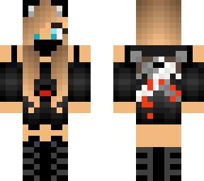 Warrior Werewolf Girl | Minecraft Skin