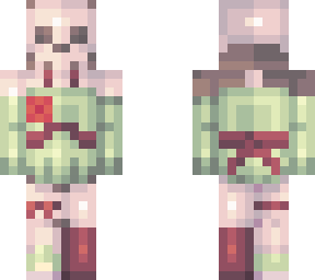 _- Skeleton Girl -_ | Minecraft Skin