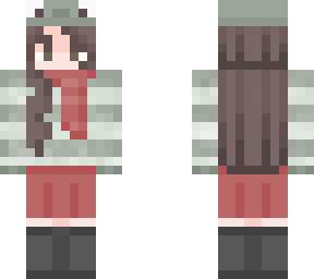 +Snow is falling+ | Minecraft Skin