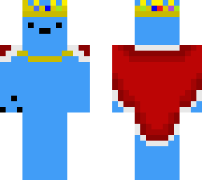 Blue skin cape made by @ColaCube05 | Minecraft Skin