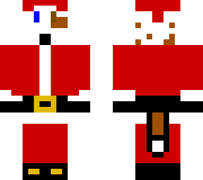 Cleo in a Santa Suit (Bug Fix) | Minecraft Skin