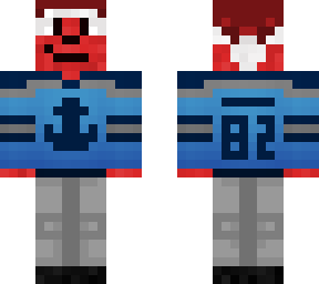 Clifford Shipwreck Jersey | Minecraft Skin