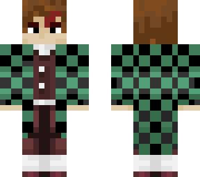 demon slayer | Minecraft Skin