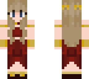 Edited Fire Bender | Minecraft Skin