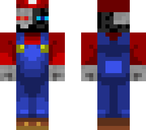Ender-Cyborg (Super Mario Alt.) | Minecraft Skin