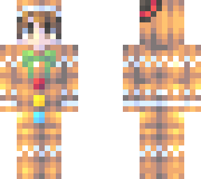Gingerbread Man (Boy) | Minecraft Skin