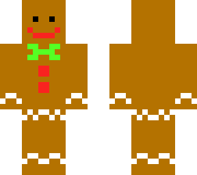 Gingerbread Man | Minecraft Skin